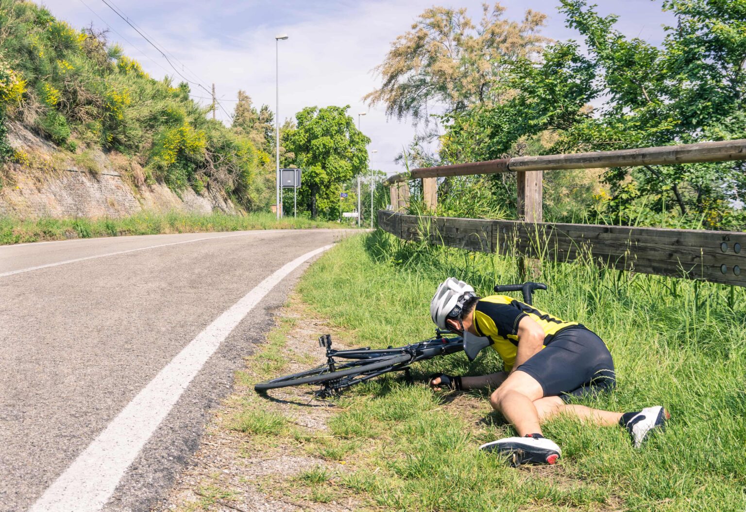 How Do Road Hazards Cause Bike Accidents?
